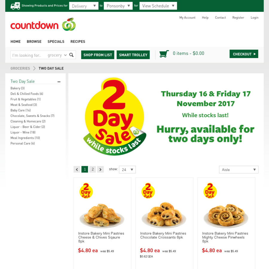 Countdown 2 Day Sale: Starburst Sweets/Jelly Sweets $180g 2 for $4 ...