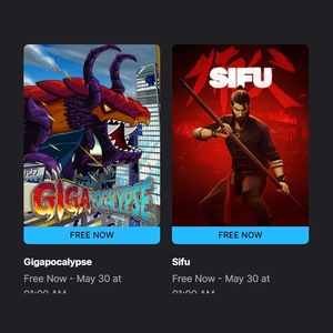 [PC, Epic] Free - Sifu & Gigapocalypse @ Epic Games - ChoiceCheapies