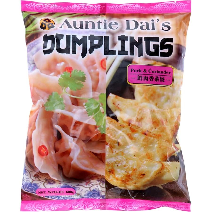 Auntie Dai's Dumplings 500/600g $5.69 @ PAK’n SAVE North Island ...