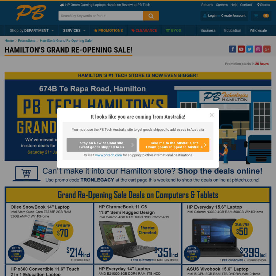 PB Tech Hamilton Grand Re-Opening: Galaxy Tab A (Wi-Fi/LTE) $179/ $239 ...