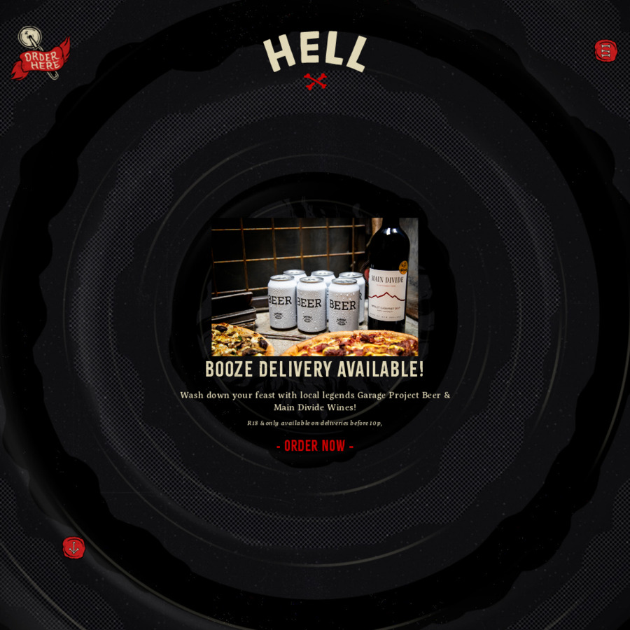 Free Pizza Delivery ($35 Min Spend) @ Hell Pizza (Newlands ...