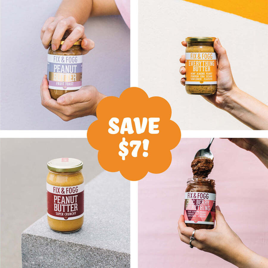 World Peanut Butter Day Bundle (4 Items) $25 Delivered @ Fix & Fogg ...