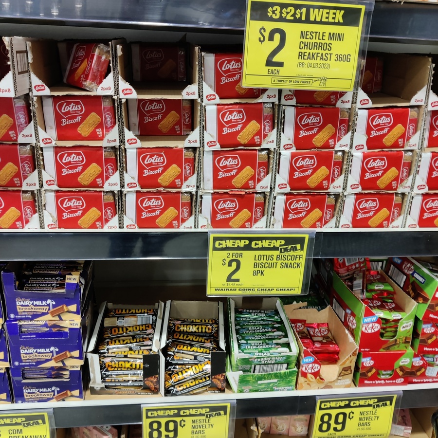 Lotus Biscoff Snack Pack Biscuit 8pk, 2 for $2 (Short Dated Stock ...