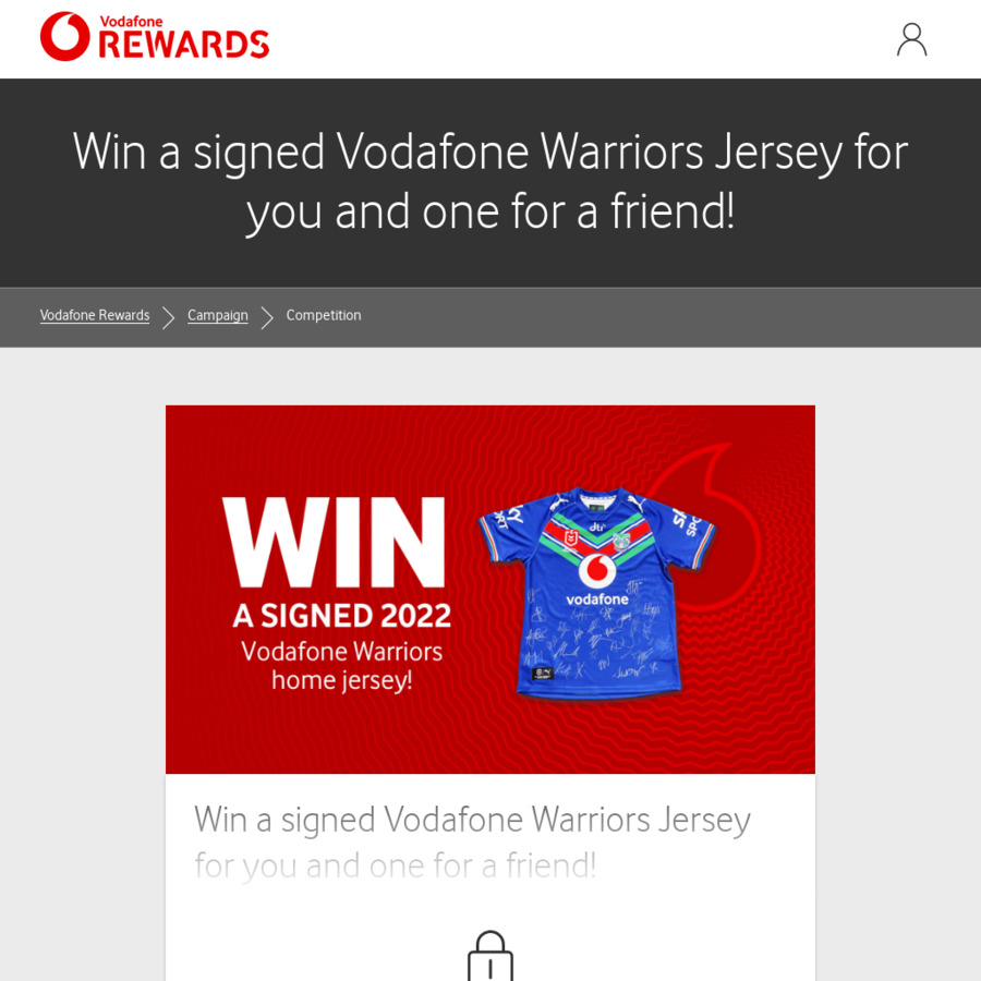 Win 2x signed Vodafone Warriors Jerseys (One for You, One for Friend ...
