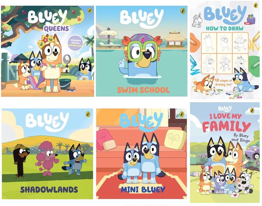 Win a Bluey Prize Pack (6 Books) @ Kidspot - ChoiceCheapies Competitions