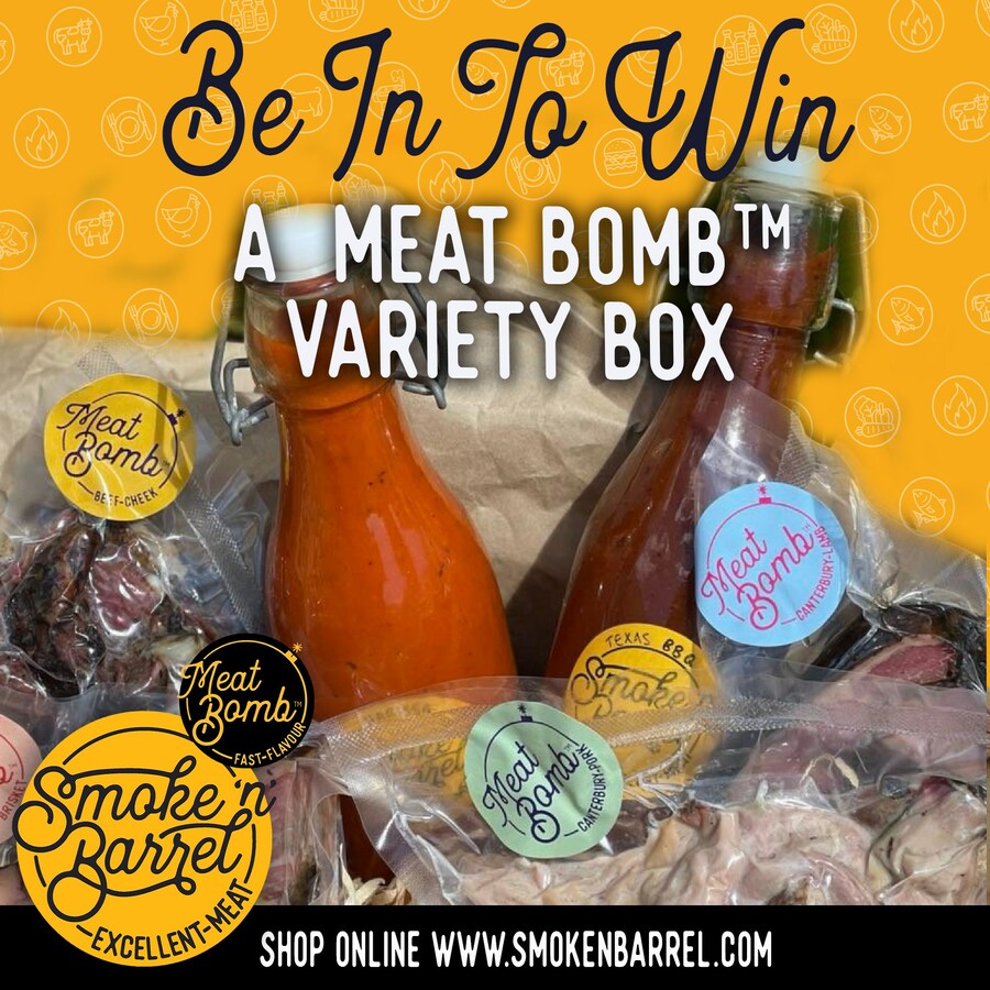 Win a Meat Bomb Variety Box from Smoke 'n' Barrel Street Food 'n ...