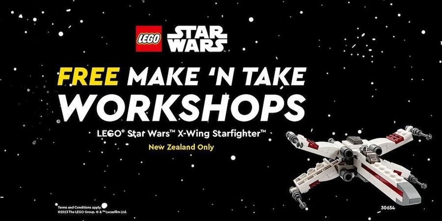 Free LEGO Star Wars Make 'N Take Workshops @ LEGO Newmarket ...