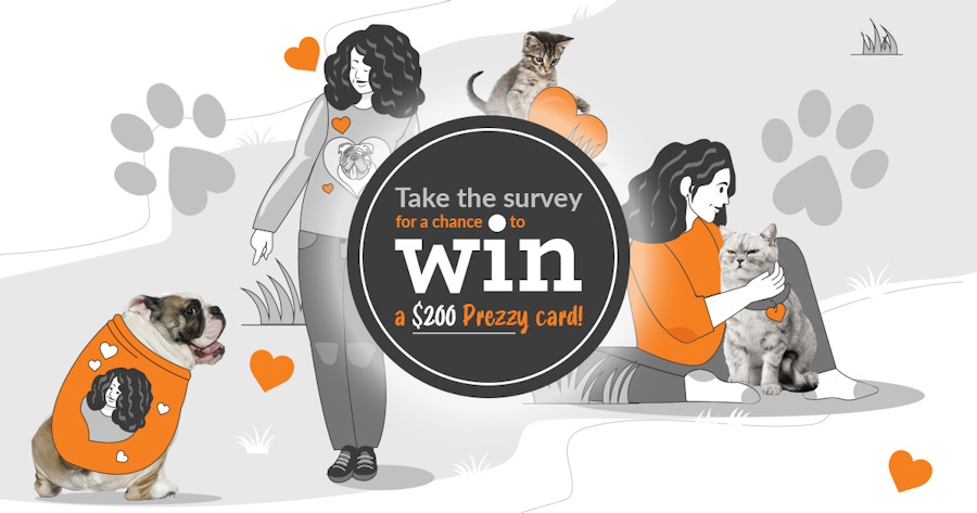 Win a $200 Prezzy Card by taking the Love Your Pet Day Survey @ PD ...
