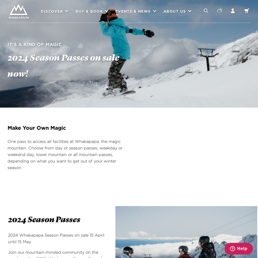 2024 Kids and Infants Season Pass $0 (or $5 with Snowcard) @ Whakapapa ...