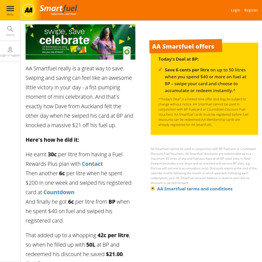 Save 10c/Litre on Fuel at BP (Min Spend $40) 31/5-3/6 @ AA Smartfuel ...
