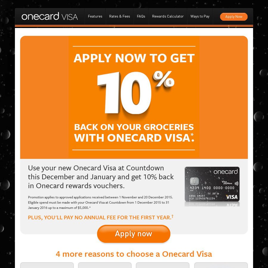 Countdown - 10% off (Paid in Vouchers) for December and January, with ...