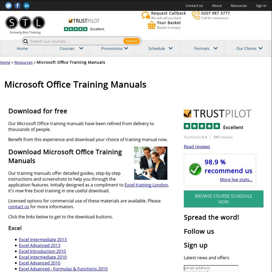 FREE: 60 Microsoft Office 2007/2010/2013 Training Manuals - ChoiceCheapies