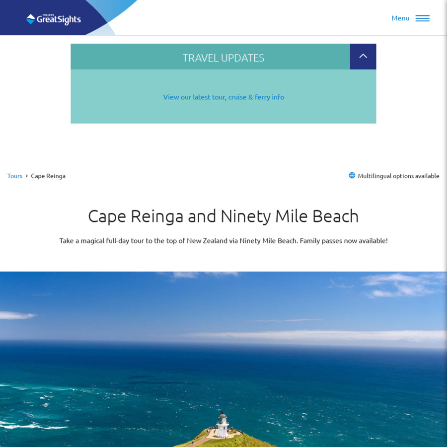 10% off Cape Reinga and Ninety Mile Beach tours (Northland) @ Dolphin ...
