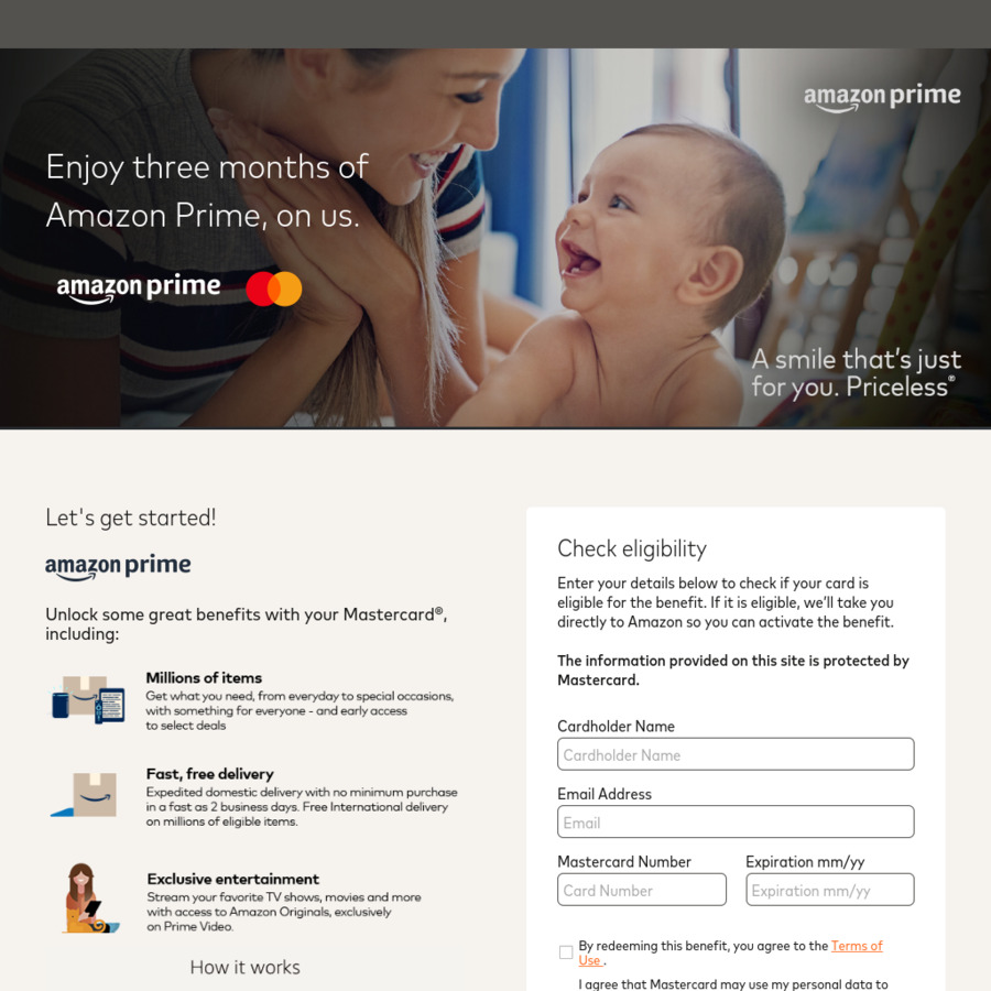 Free - 3 Months Amazon (AU) Prime or $15 Amazon Gift Card for ...