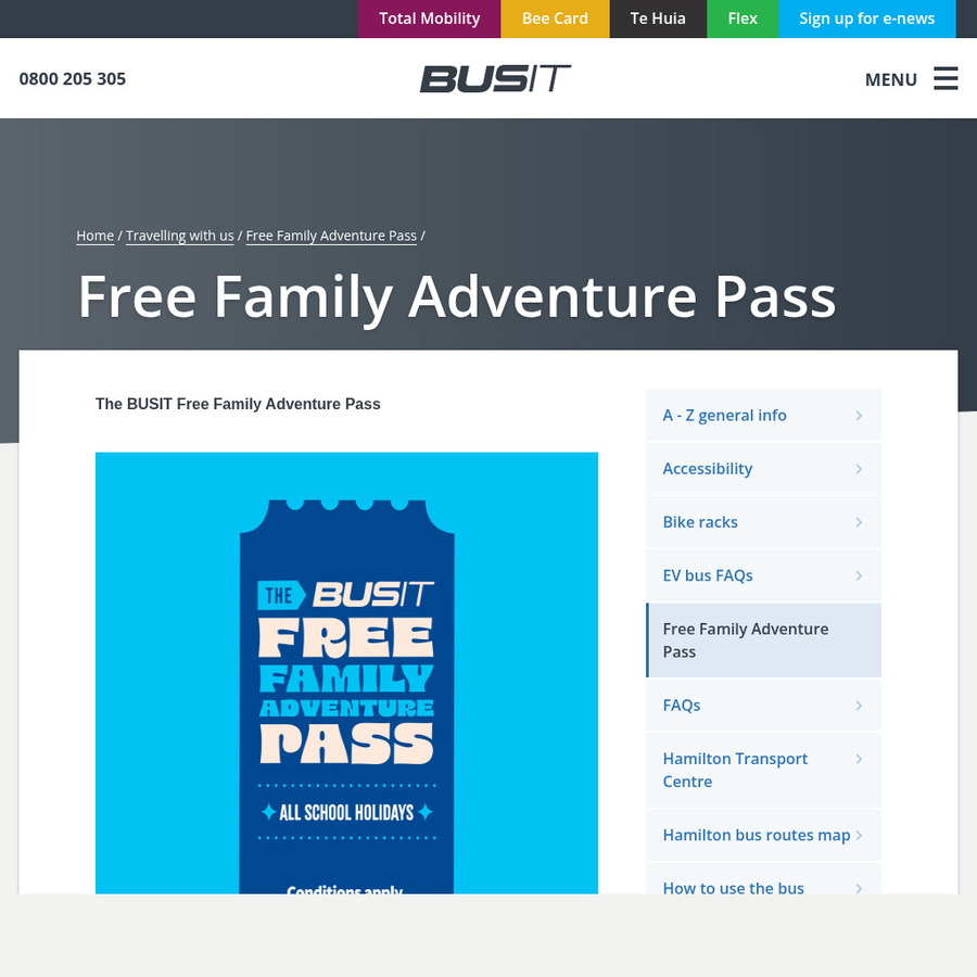 [Waikato] Free Family Pass for Rides on Select Regional Services (Up to ...