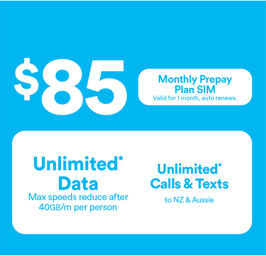 50% off 2degrees $85 Preloaded Prepay Carryover Combo SIM Card, for $42 ...
