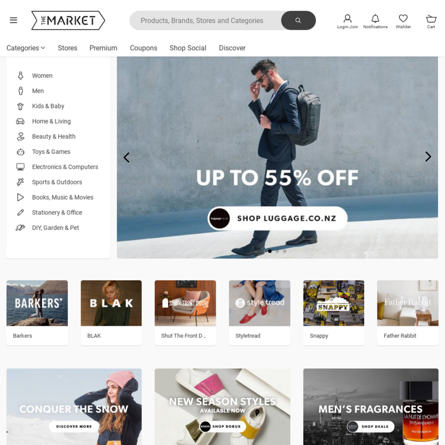 $10 off First Purchase over $50 from The Market - ChoiceCheapies