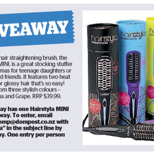 Win a Hairstyla Mini from The Dominion Post - ChoiceCheapies Competitions