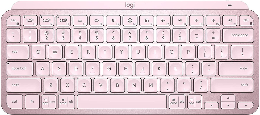 Logitech MX Keys Mini Wireless Keyboard (Pink) $146.99 + Shipping ($0 C ...