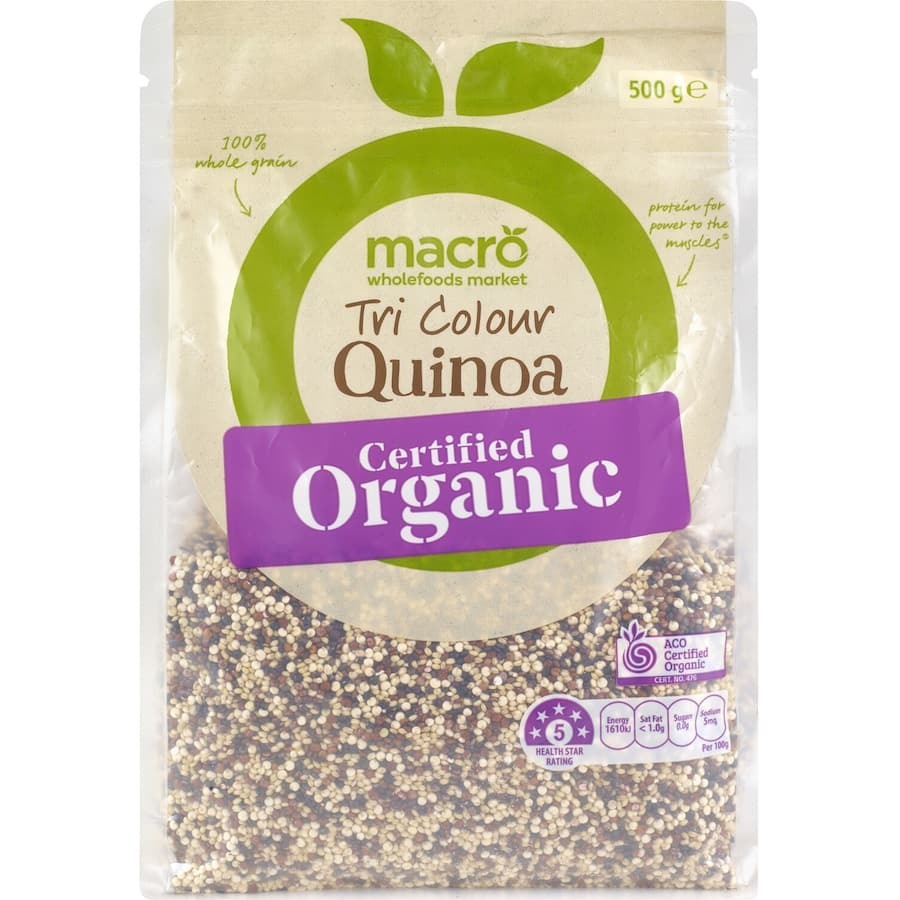 Macro Organic Quinoa Tri Colour 500g $6 @ Woolworths - ChoiceCheapies