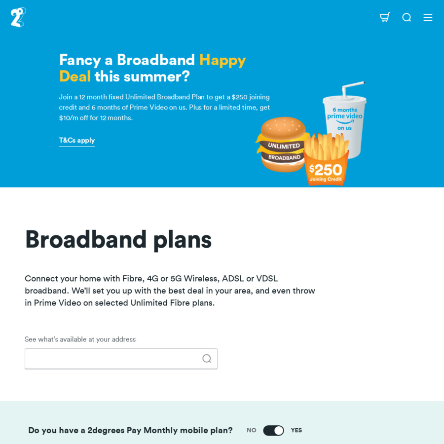 Unlimited 300/100 Fibre Broadband, Orbi Modem and 6 Months Prime Video ...