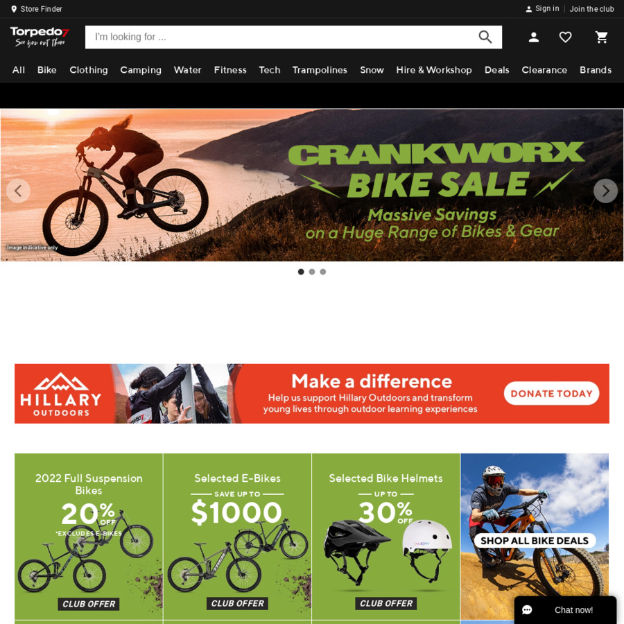 Updated Hospitality NZ Code @ Torpedo7 - ChoiceCheapies