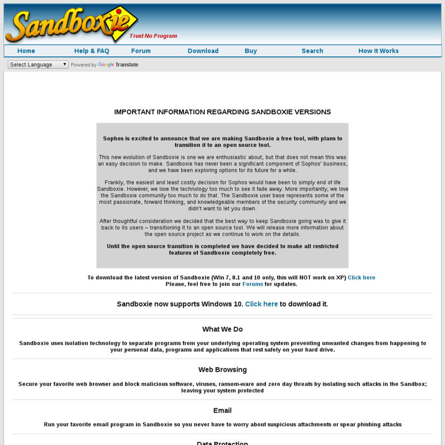 [PC] Free: Sandboxie (Was $20 USD) - ChoiceCheapies