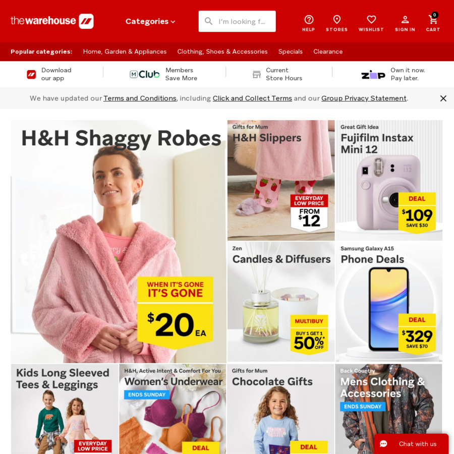 Spend $60 Get $10 off (Exclusions Apply) @ The Warehouse App ...