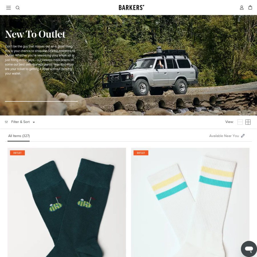 Buy 1 Get 1 Half Price on Outlet Items @ Barkers - ChoiceCheapies