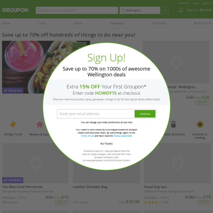 Groupon 10% off Site Wide - ChoiceCheapies