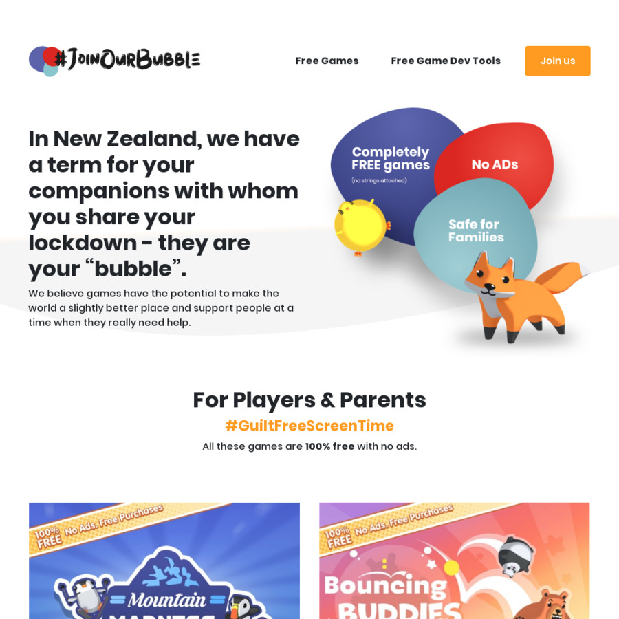 [Android, IOS] Free Games from NZ Game Devs @ Join Our Bubble.org ...