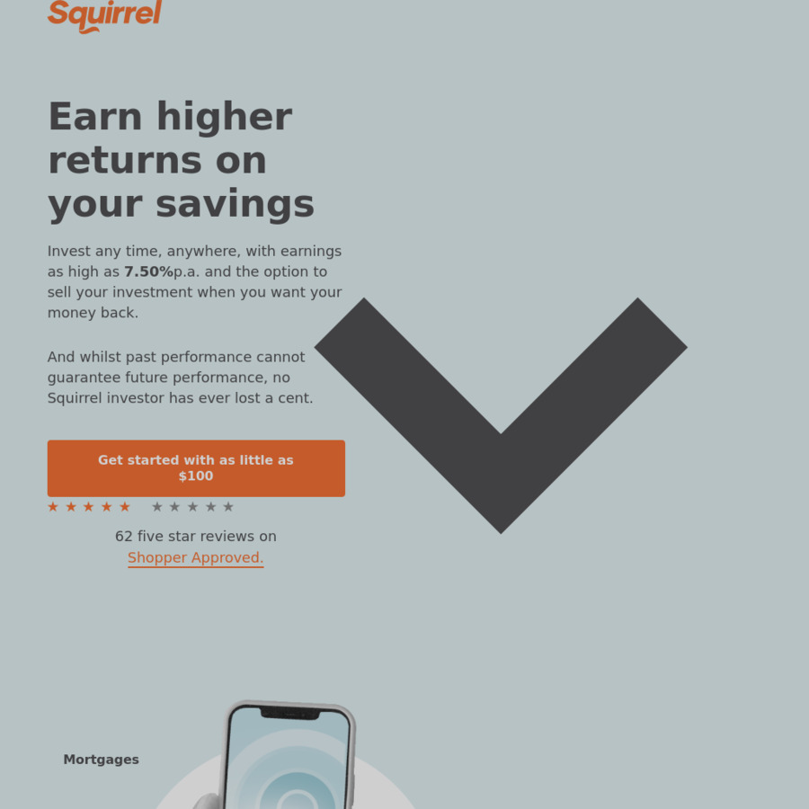 Get $100 Deposited with New Squirrel Investment Account (First 100 to ...