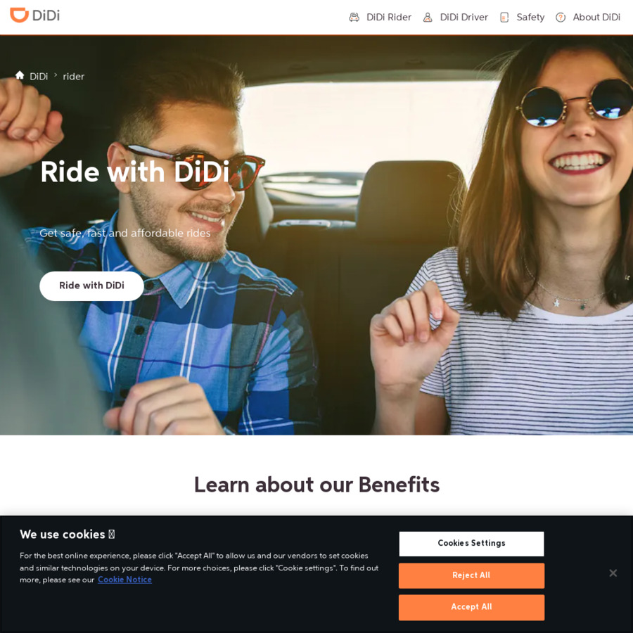 [Auckland] 50% off a Ride ($10 Max Discount) @ Didi Ride Share App ...