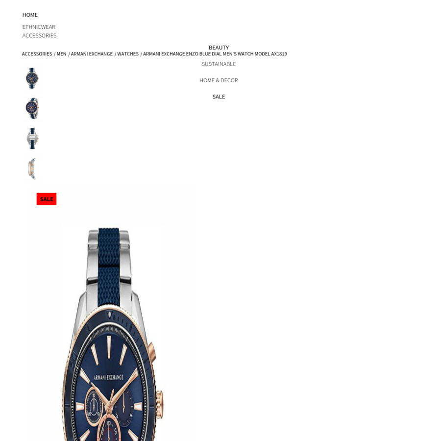 Exclusive 20% off: Armani Exchange Enzo AX1819 Men's Watch A$256 ...