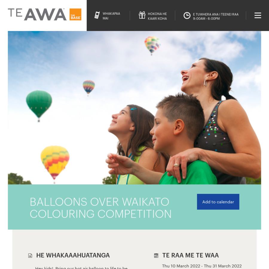 [Hamilton] Win 1 of 2 $50 Gift Cards @ Te Awa / The Base (Colouring ...