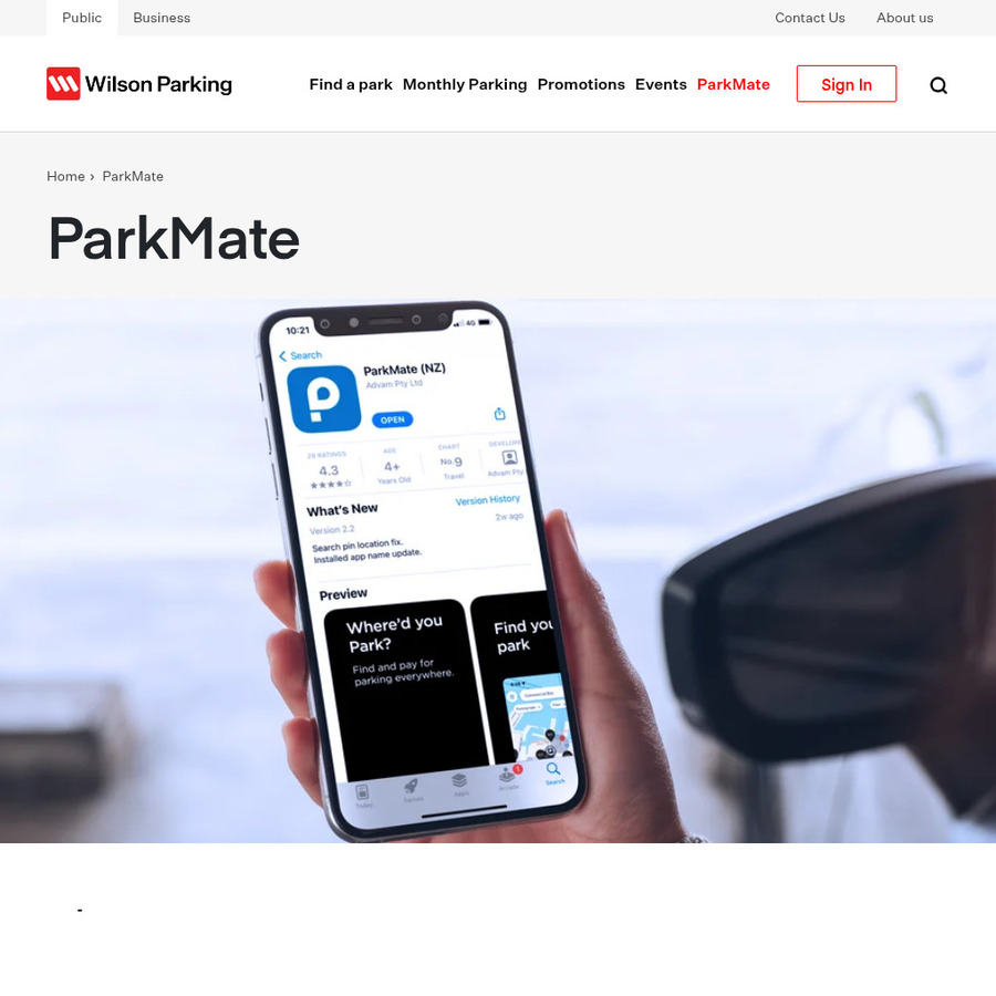 50% off Night & Weekend Parking (Exclusions Apply) @ Wilson Parking App ...