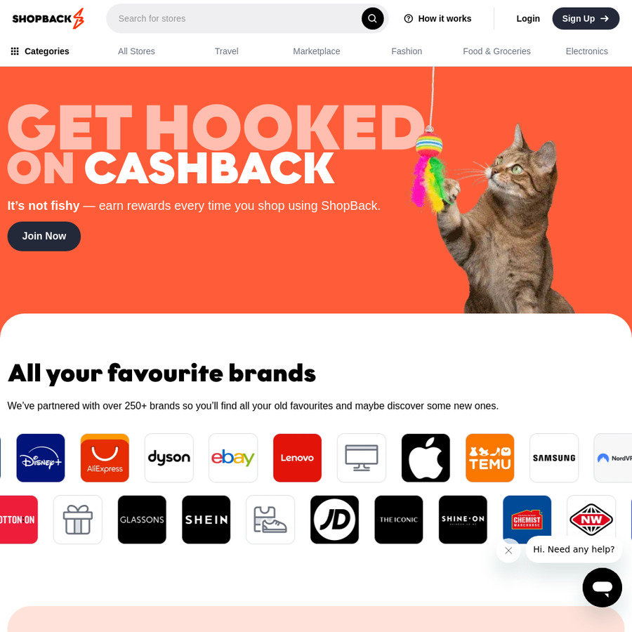 100% Cashback ($40 Cap) Hello Fresh (24th), 10% Booking.com (23rd), $10 at Uber Eats (23rd), 40% ...