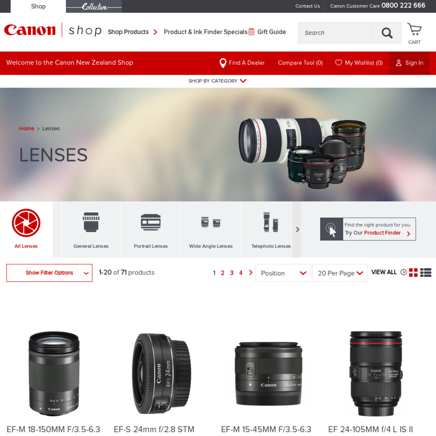 15% off Canon Lenses @ Canon Shop - ChoiceCheapies