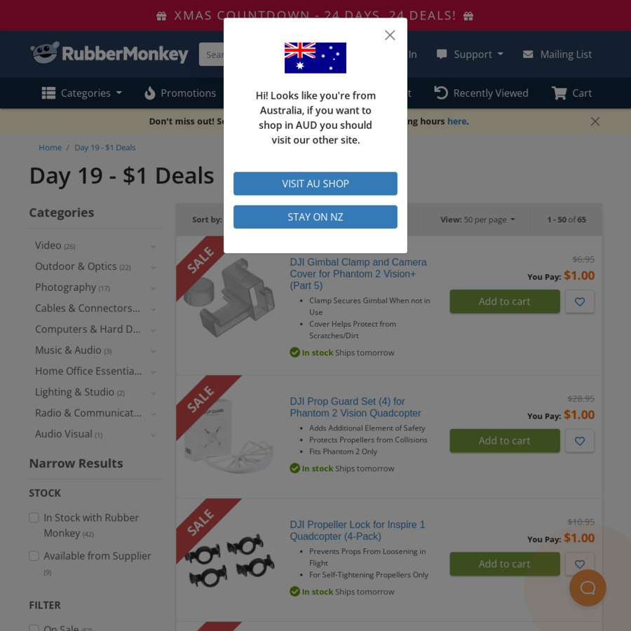 Up to 99% off, Items from $0.01c at Rubber Monkey - ChoiceCheapies