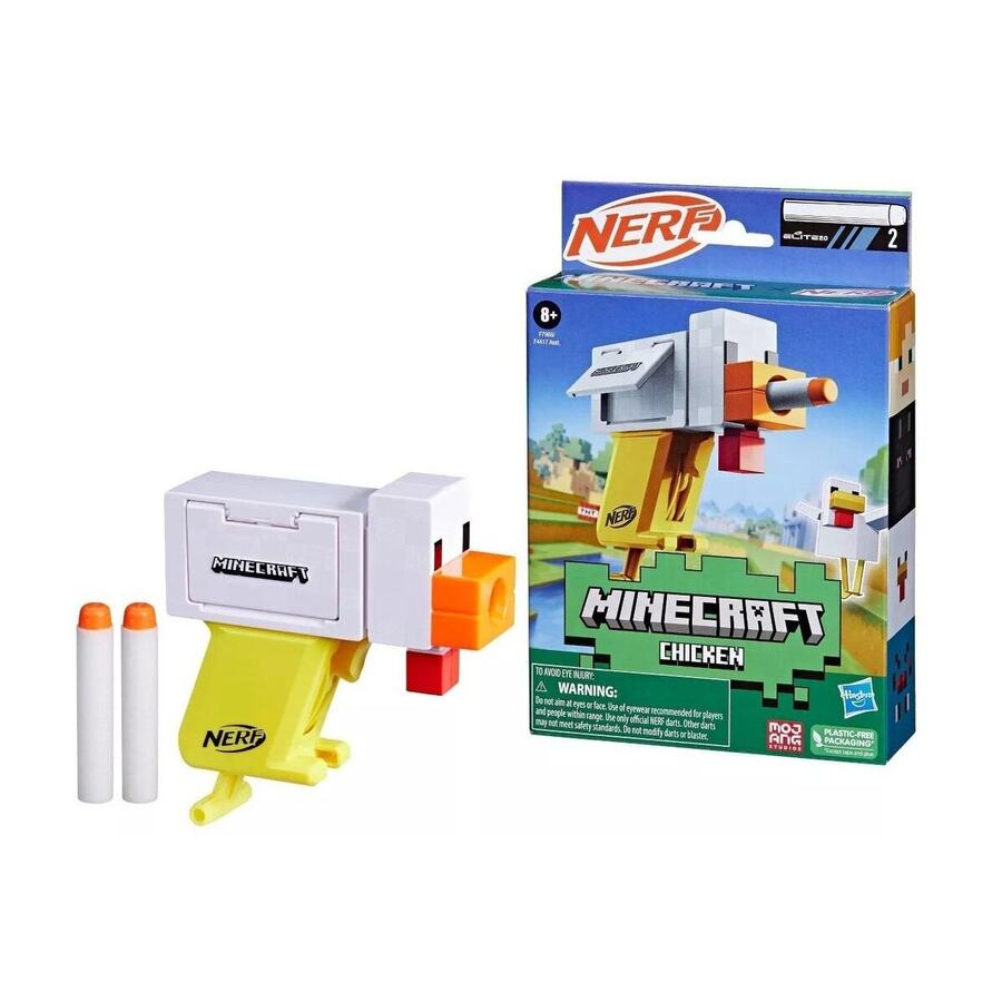 Nerf: Minecraft Microshot Blaster - Chicken $5 + Shipping ($0 Primate/C ...