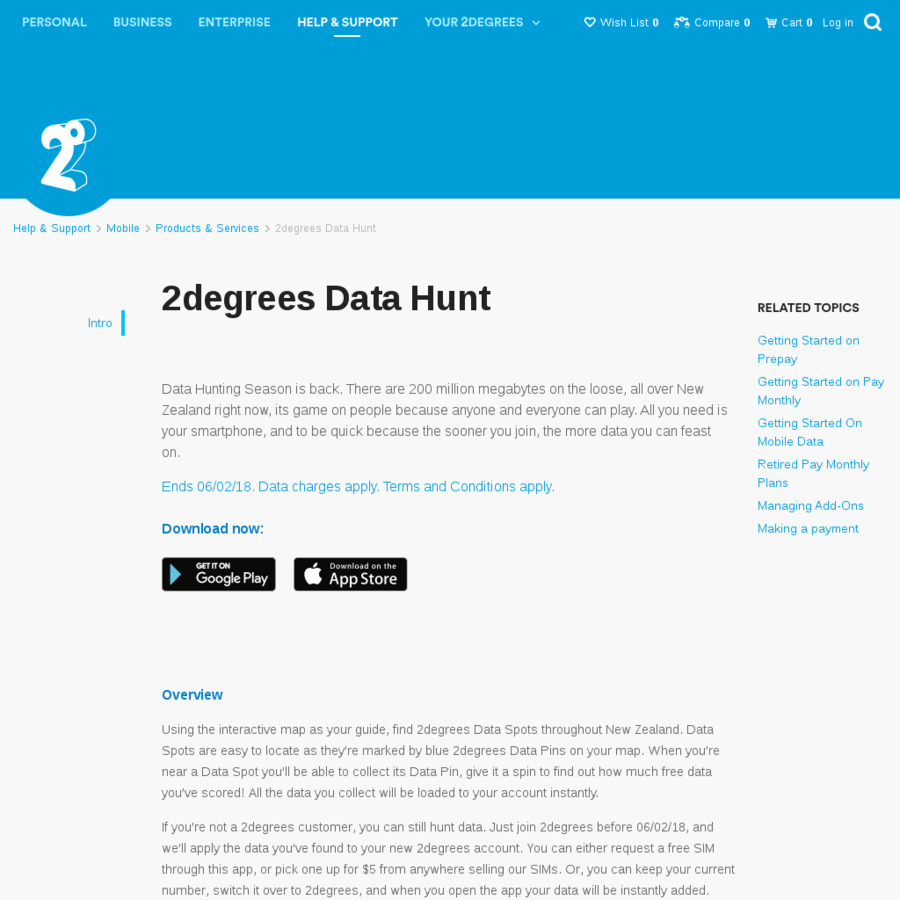2Degrees Data Hunt 2017/2018 - Postpaid & Prepaid Customers - from ...
