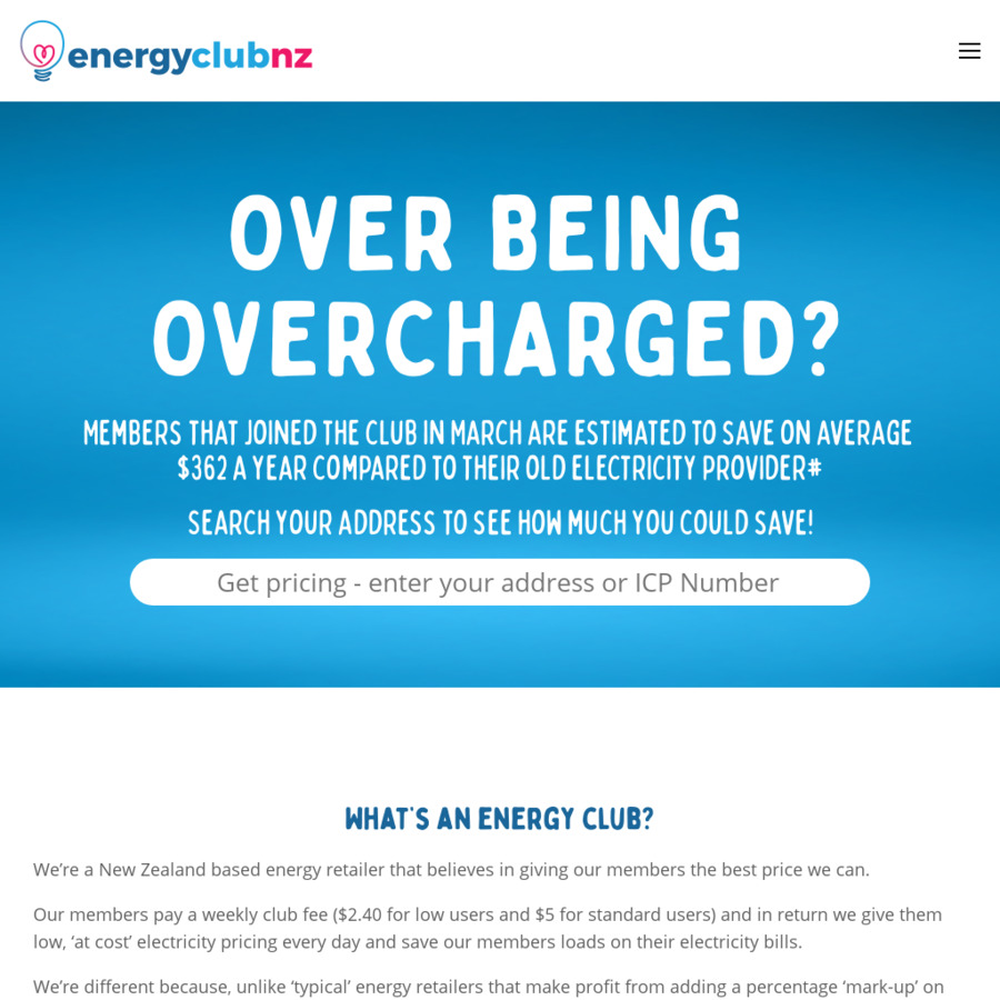 $100 Account Credit on Signup to Energy Club NZ - ChoiceCheapies