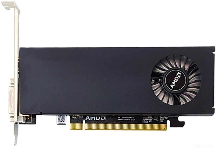 AMD Radeon RX550 Graphics Card (2GB, OEM Pack, Low Profile, DVI / HDMI ...