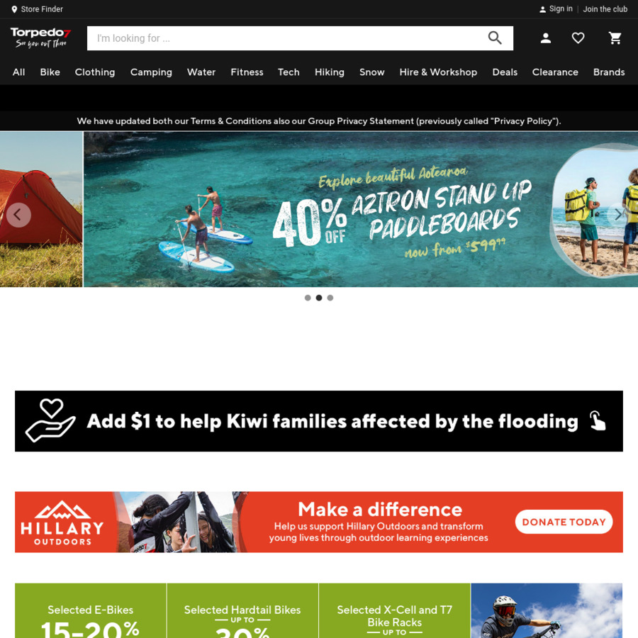 Updated Synergy NZ Code @ Torpedo7 - ChoiceCheapies