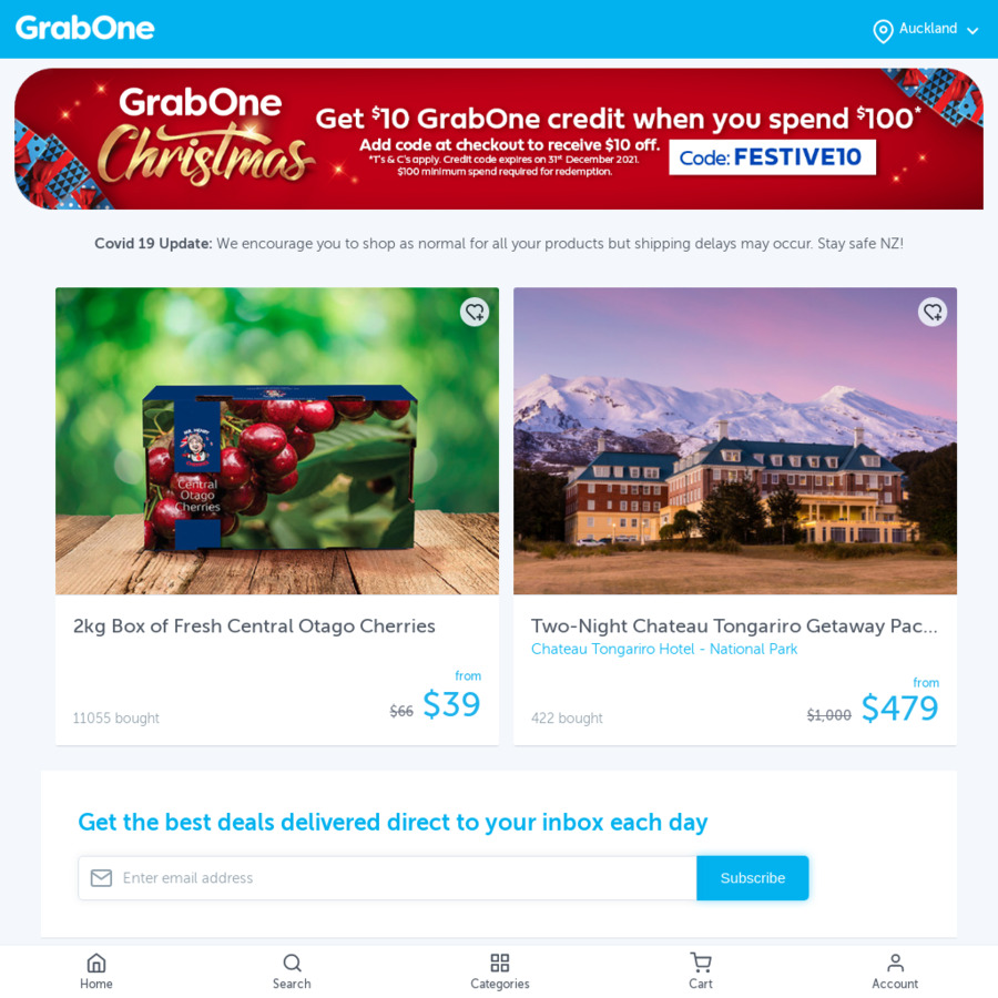 Get $10 Grabone Credit When You Spend $100 @ Grabone - ChoiceCheapies