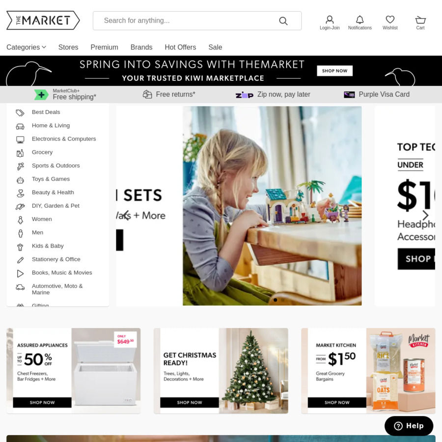$10 off $100 Spend @ The Market (Requires MarketClub, Exclusions Apply ...