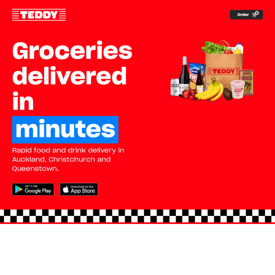 Free Standard Delivery @ Teddy App (Today Only) - ChoiceCheapies