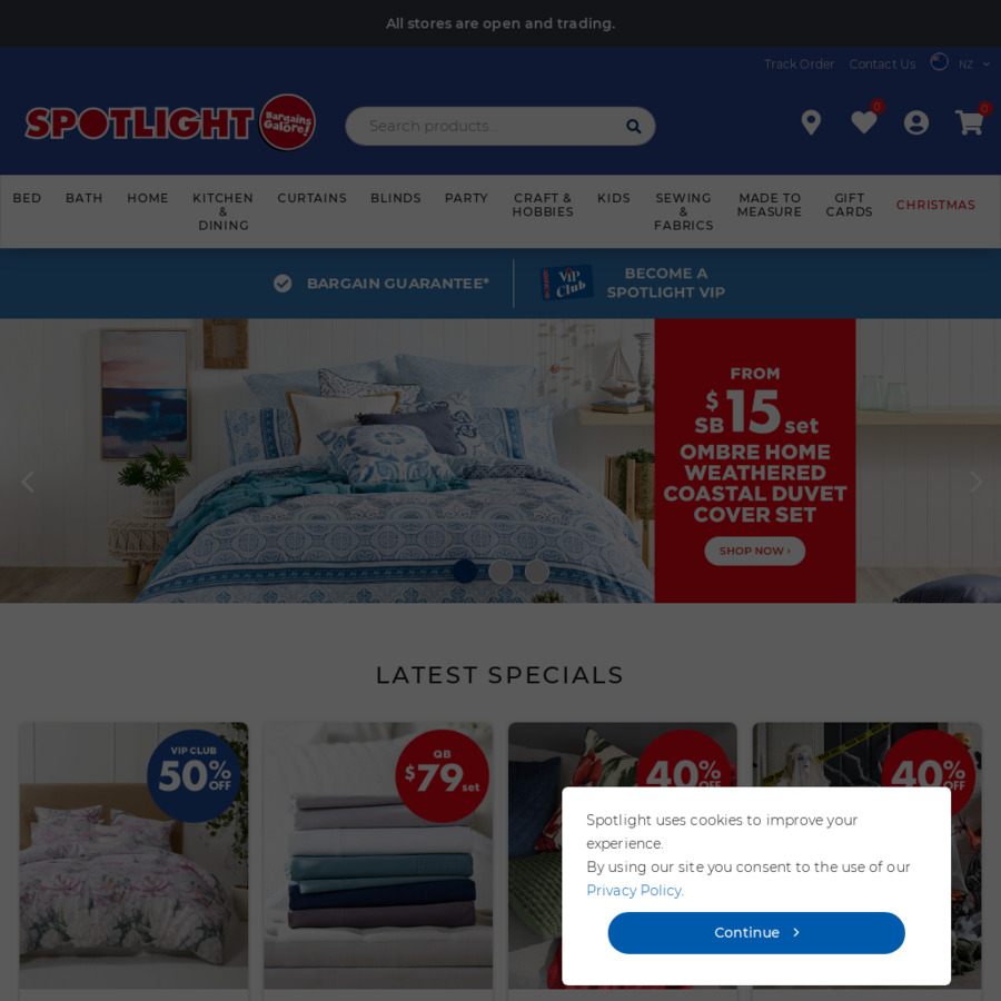 $10 off (Min $10.01 Spend) @ Spotlight [VIP Only, Free to Join ...