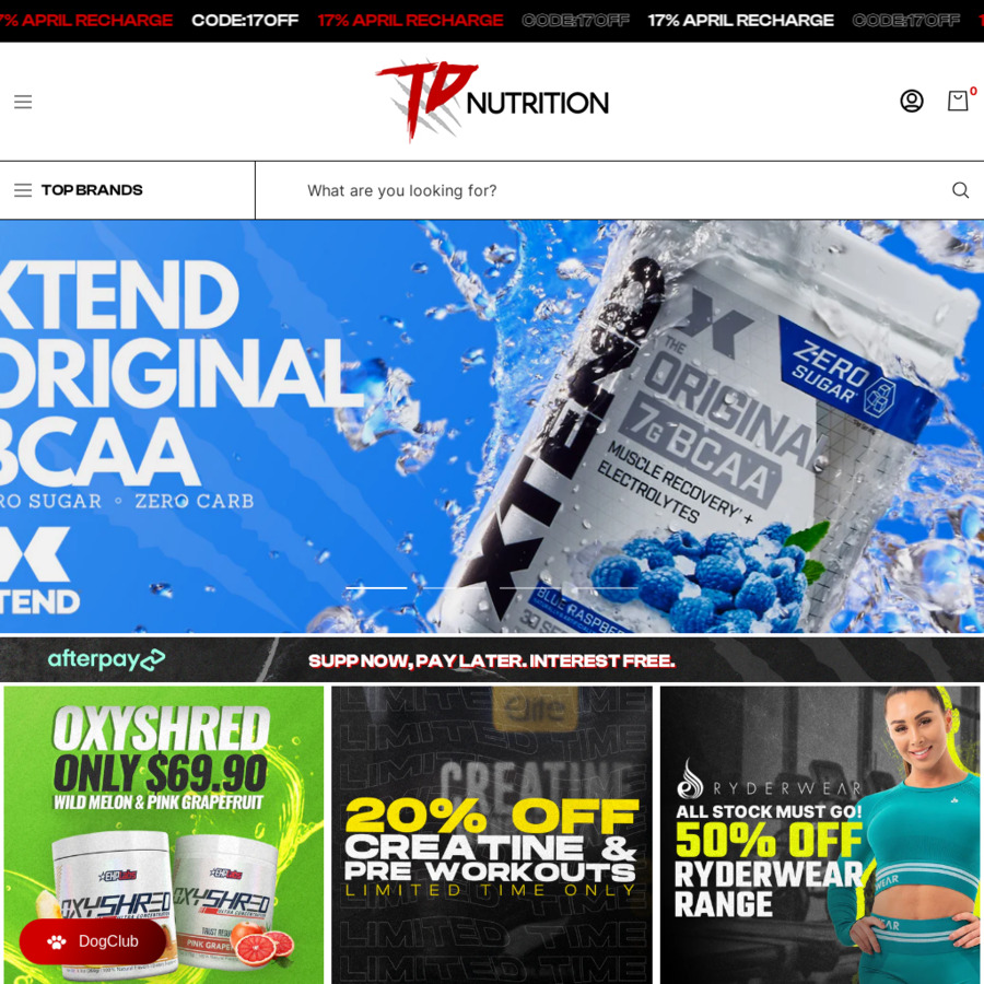 20% off Almost Everything (Excludes Clearance & NZProtein Range) + Free ...