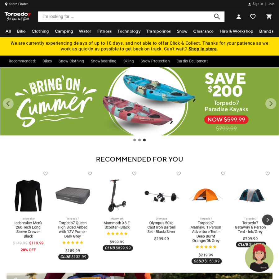 Up to 50% off (Exclusions Apply) @ Torpedo7 - ChoiceCheapies